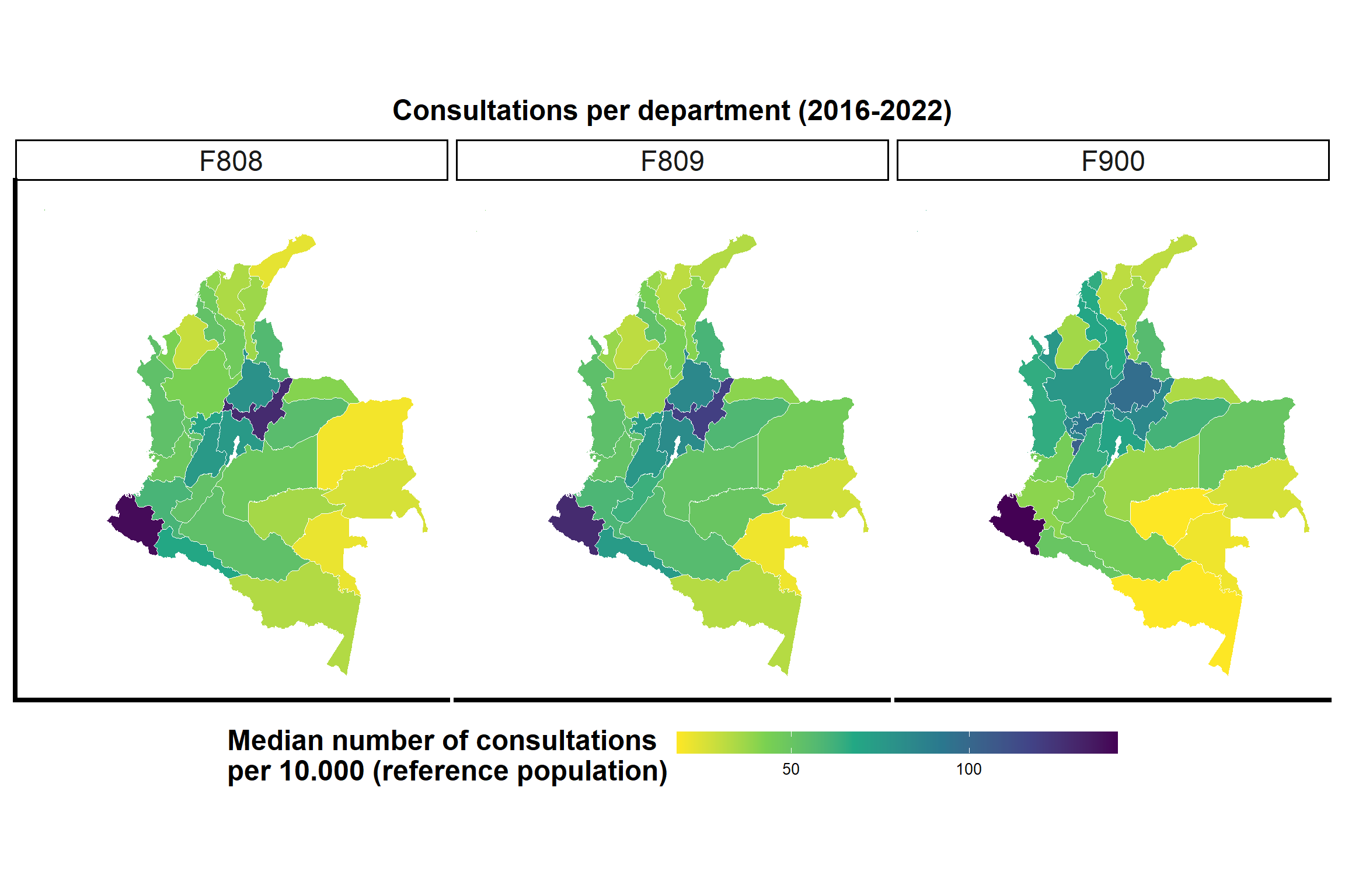 4 Frequency of the top 3 Diagnostics – NeuroColombia Data Analysis